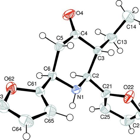 The Molecular Structure Of The Title Compound With The Atomic Numbering