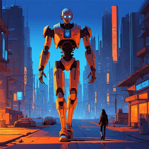 Follow Me Robot Concept Art Futuristic Robot Companion In