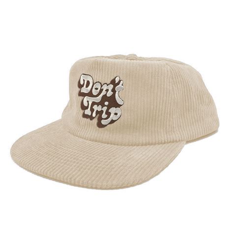 Dont Trip Corduroy Snapback Hat Free And Easy