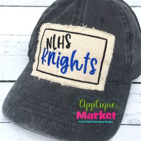 Rectangle Hat Patch