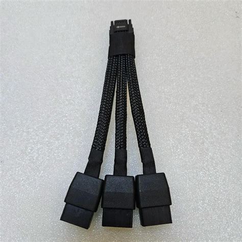 For 12v Wr 124pin Pcie 50 To 3x8pin Gpu Power Cable For Rtx 3090 Ti
