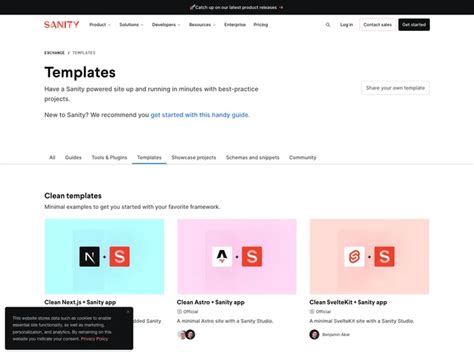 Sanity Template Nextjs Landing Pages By Sanity Io A Nextjs Template