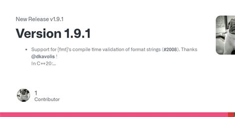 Spdlog 191 Released Support For Compile Time Format String