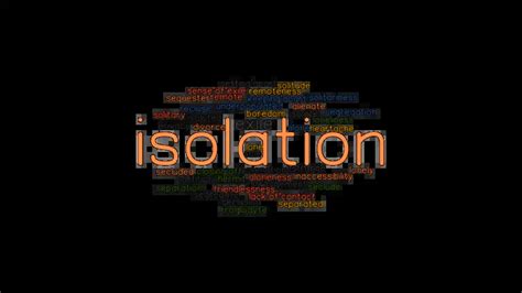ISOLATION Synonyms And Related Words What Is Another Word For ISOLATION GrammarTOP Com