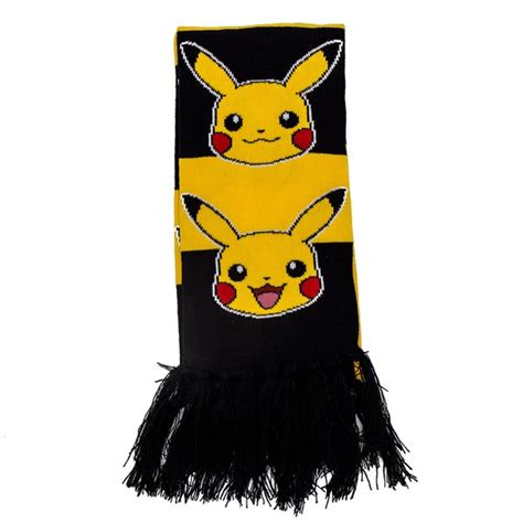 Pokemon Pikachu Faces Scarf Clothing Zing Pop Culture