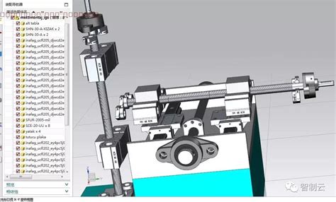 【工程机械】移动式3轴雕刻机3d模型图纸 Ugnx设计ug 仿真秀干货文章