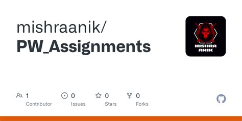Github Mishraanikpwassignments