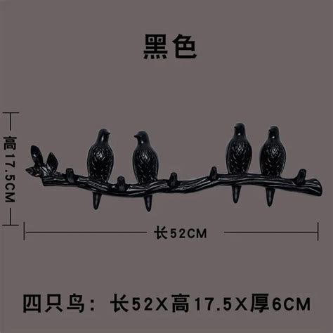 Настенный декор аксессуары для дома гостиная вешалка смолы крючок в виде птицы ключ кухонное
