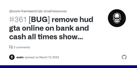BUG Remove Hud Gta Online On Bank And Cash All Times Show When Pay
