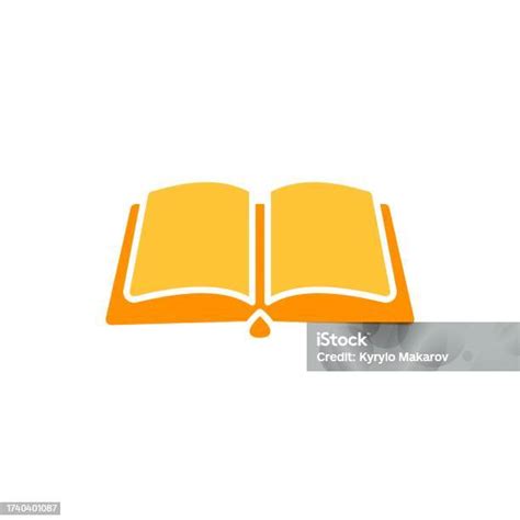 책 줄 아이콘을 엽니다 공부 독서 학교 대학 독학 사업과 광고를 위한 흰색 배경에 벡터 컬러 아이콘 0명에 대한 스톡 벡터 아트 및 기타 이미지 Istock