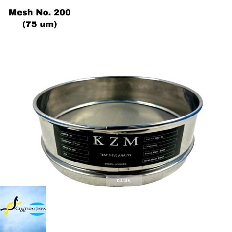 Jual Harga Diskon Sieve Ayakan Stainless Mesh 200 Test Mesh 200 75 Um Shopee Indonesia