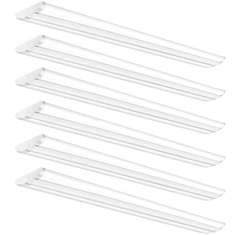 Antlux Ultra Slim 4ft Led Wraparound Light 50w 4 Foot Shop Lights For