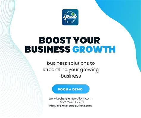 Boost Your Business With Itechs Software Solutions Itech System Solutions Posted On The