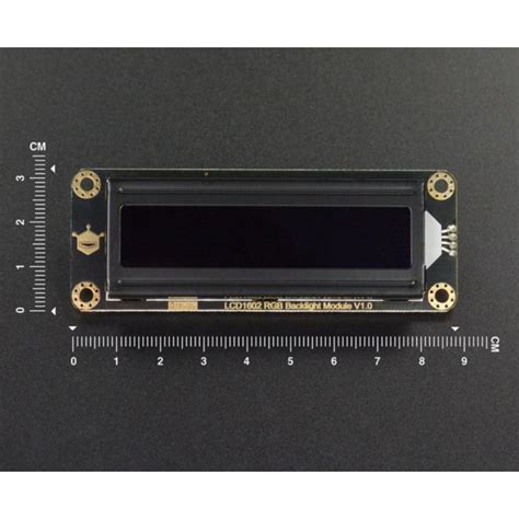 Gravity Lcd Display 16x2 I2c Rgb Hintergrundbeleuchtung Bastelgarage