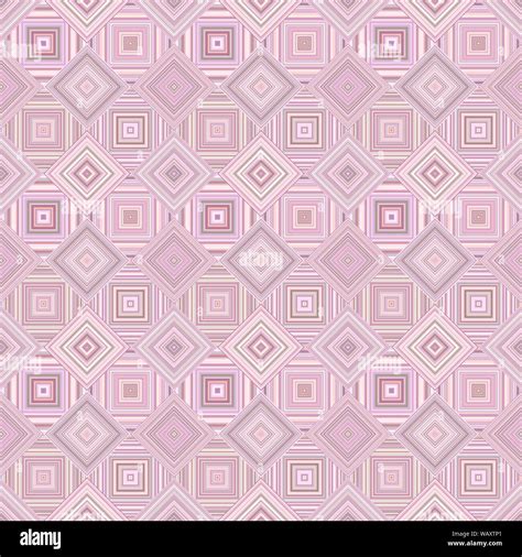 Pink Abstract Seamless Diagonal Square Tile Mosaic Pattern Background