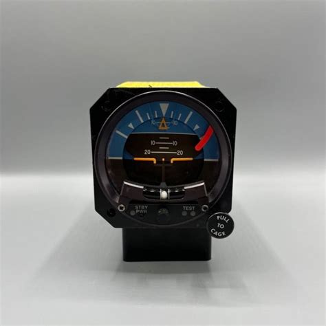 Mid Continent Lifesaver Attitude Indicator Part Number 4300 411 Nexair Aeroparts