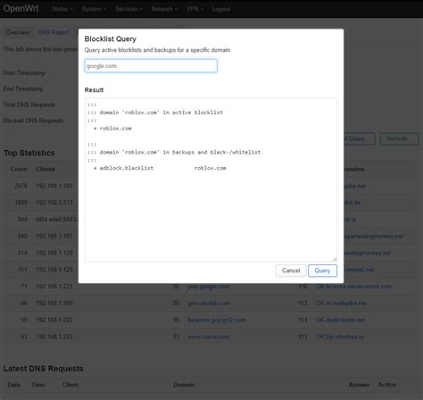 A Problem With Adblock And Roblox Installing And Using Openwrt