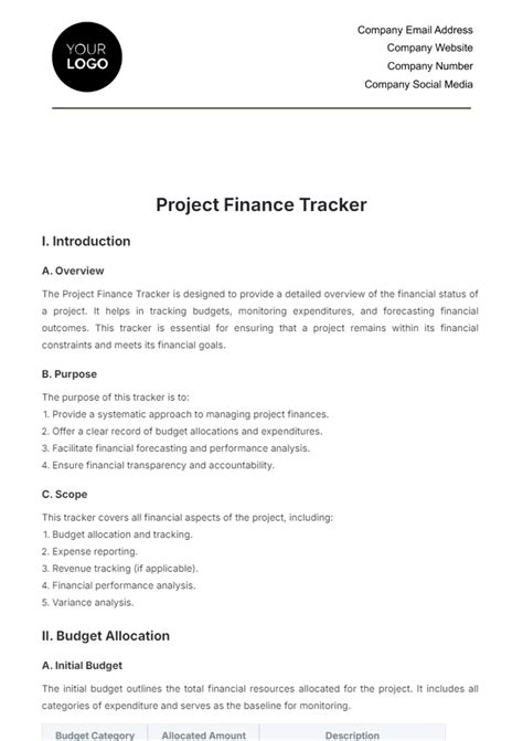 Free Project Dependency Tracker Template To Edit Online