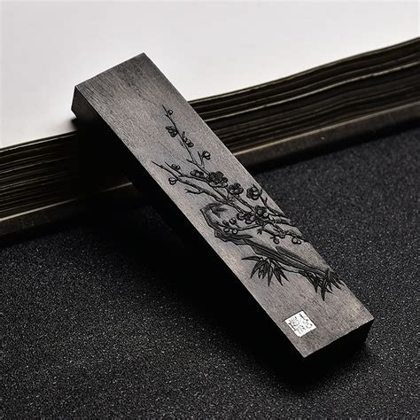 懿羲堂暗香玄璞斋古法松烟1两墨条墨锭墨块徽墨砚台研磨高档正品书法国画创作天然老胡开文墨汁文房四宝 虎窝淘