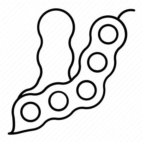 Peapod Bean Peans Edamame Grain Icon Download On Iconfinder