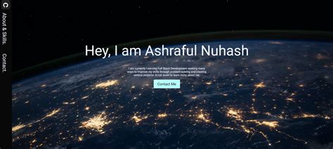 Deployed My Portfolio Website Using Github Pages Devpost