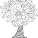 Digital Product 150 Adult Colouring In Tree And Plant Pages Etsy
