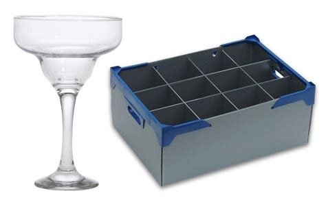 Margarita Cocktail Glasses And Glassware Storage Box Glassjacks