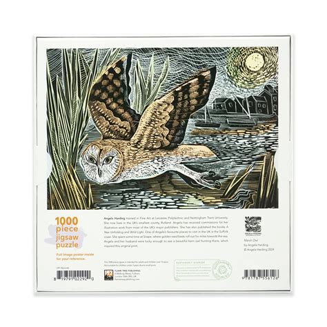 Angela Harding Marsh Owl Jigsaw Puzzle Yorkshire Sculpture Park