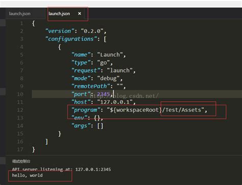 Vs Code14 搭建golang的开发调试环境（遇到很多问题）go Launchjson Env 不生效u010019717的博客