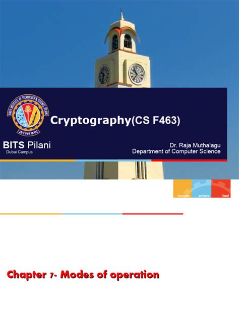 Modes Of Operation Block Cipher Pdf