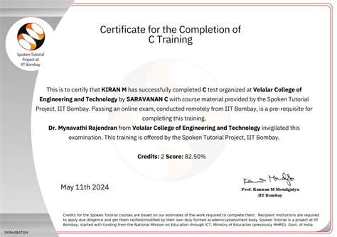 Kiran M On Linkedin Cprogramming Iitbombay Programming