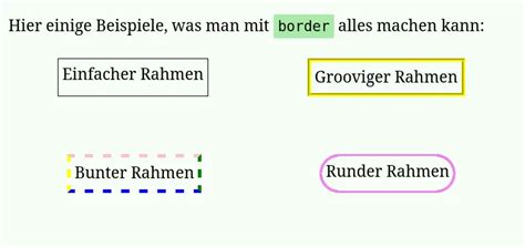 Css Border Einfach Erklärt • 123mathe