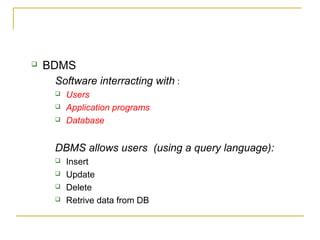 Database Introduction PPT