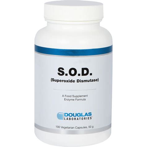 Sod Superoxide Dismutase Douglas Laboratories