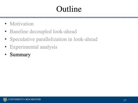 Ppt Speculative Parallelization In Decoupled Look Ahead Powerpoint Presentation Id 4921541