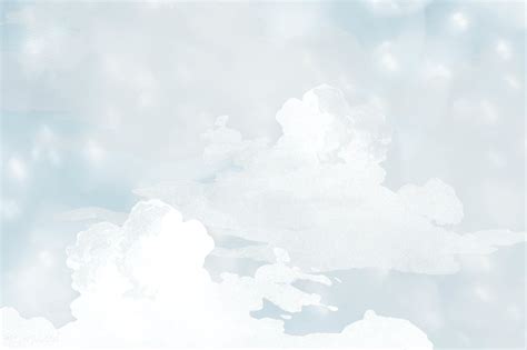 Gray Cloudy Sky Background Design Resource