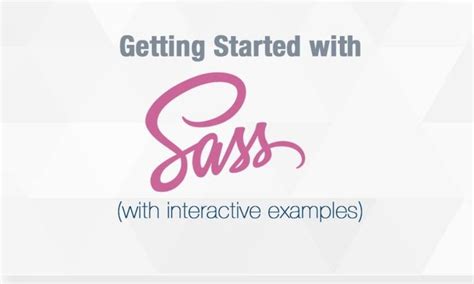 best sass tutorials a comprehensive guide to sass sass tutorial