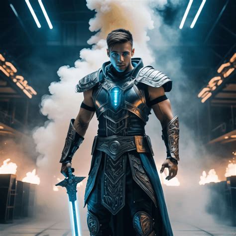 Prompt Of The Day For 1282024 Futuristic Gladiator Rkindroidai
