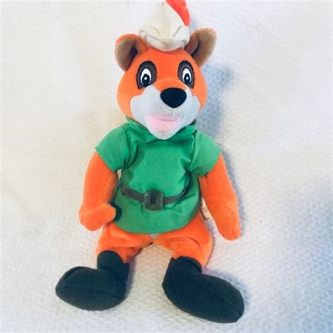 Disney Toys Disney Robin Hood Mini Bean Bag Toy Plush Stuffed