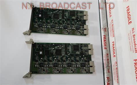 2x Rts Telex Interface Cards For Adam Mainframes N I Broadcast Ltd