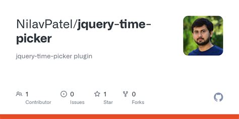Github Nilavpateljquery Time Picker Jquery Time Picker Plugin