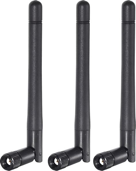 Protronix 2dbi Rp Sma Antenna For Wireless Card Or Router 3 Pack Electronics