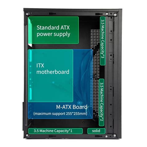 RGEEK Micro ATX Case PC Case MATX Case Mini PC ITX India Ubuy