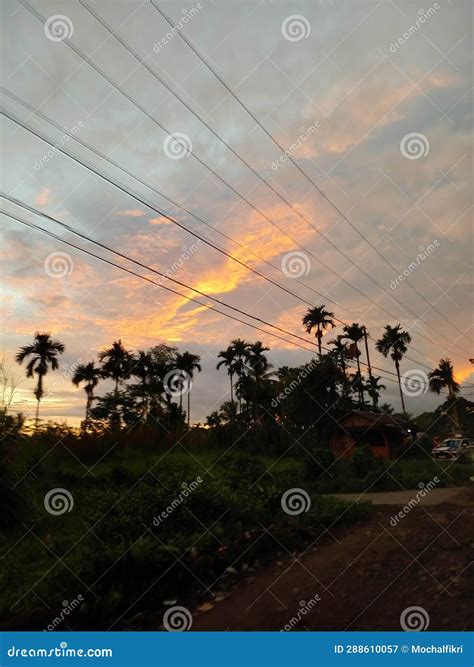 Beautiful And Aesthetic Sky View Stock Image Image Of Aesthetic View