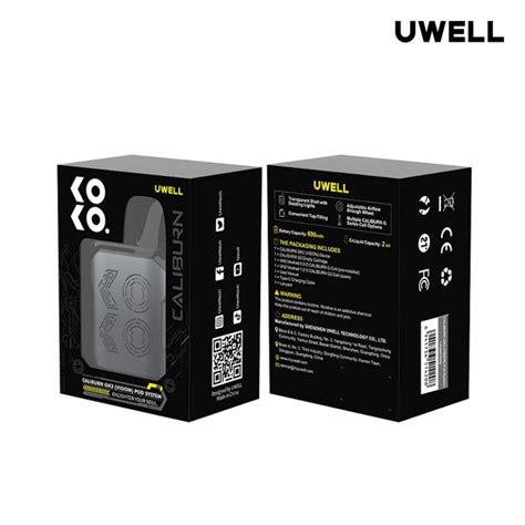 پاد سیستم کالیبرن جی کی 2 ویژن Uwell Caliburn Gk2 Vision Pod System Kit البیرق