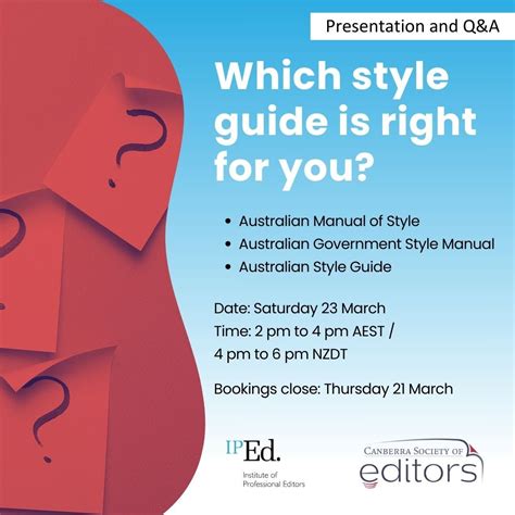 Institute Of Professional Editors Iped On Linkedin Bookings For This Event Close Tomorrow