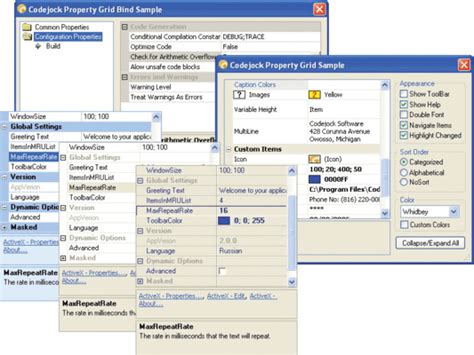 Codejock Property Grid Visual C Mfc （英語版）