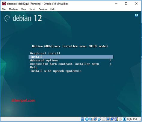 Install Debian 12 Bookworm Mode Gui Di Virtualbox Ditempel