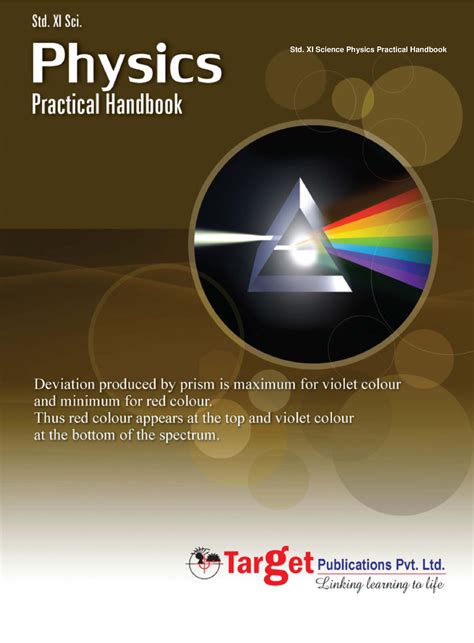 Physics Practical Handbook Std 11 Science Std Xi Science Physics