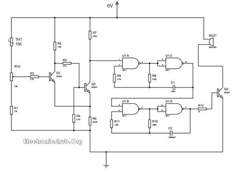 Thermistor Temperature Sensor Circuit Eeweb